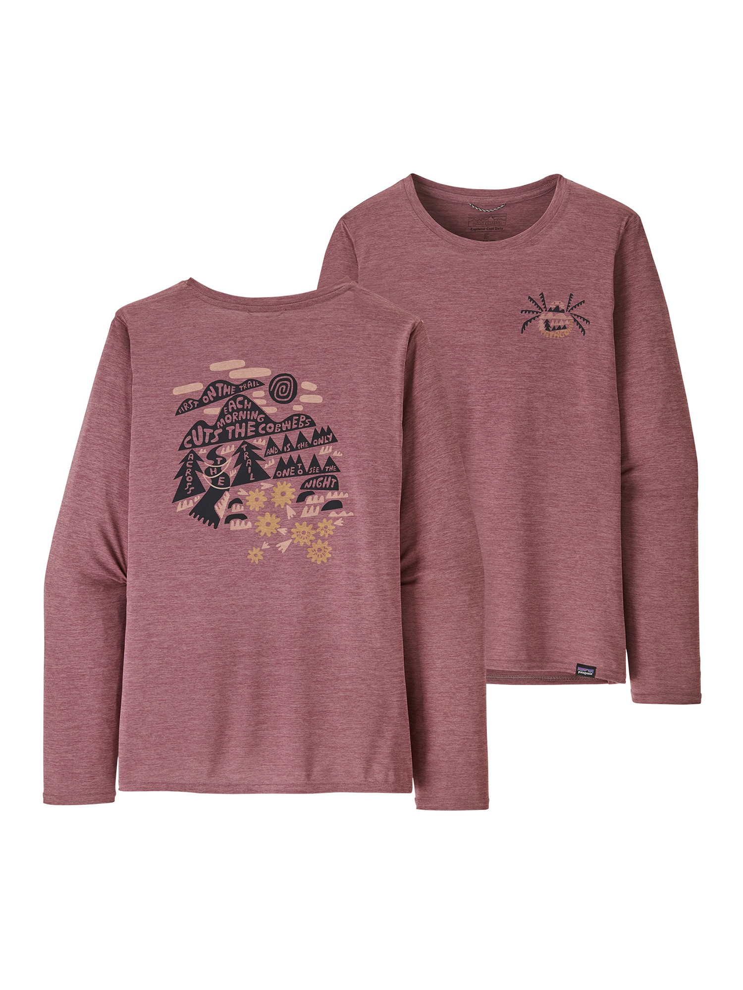 Patagonia LS Cap Cool Daily Graphic Naisten Paita - Äkäslompolo SportShop