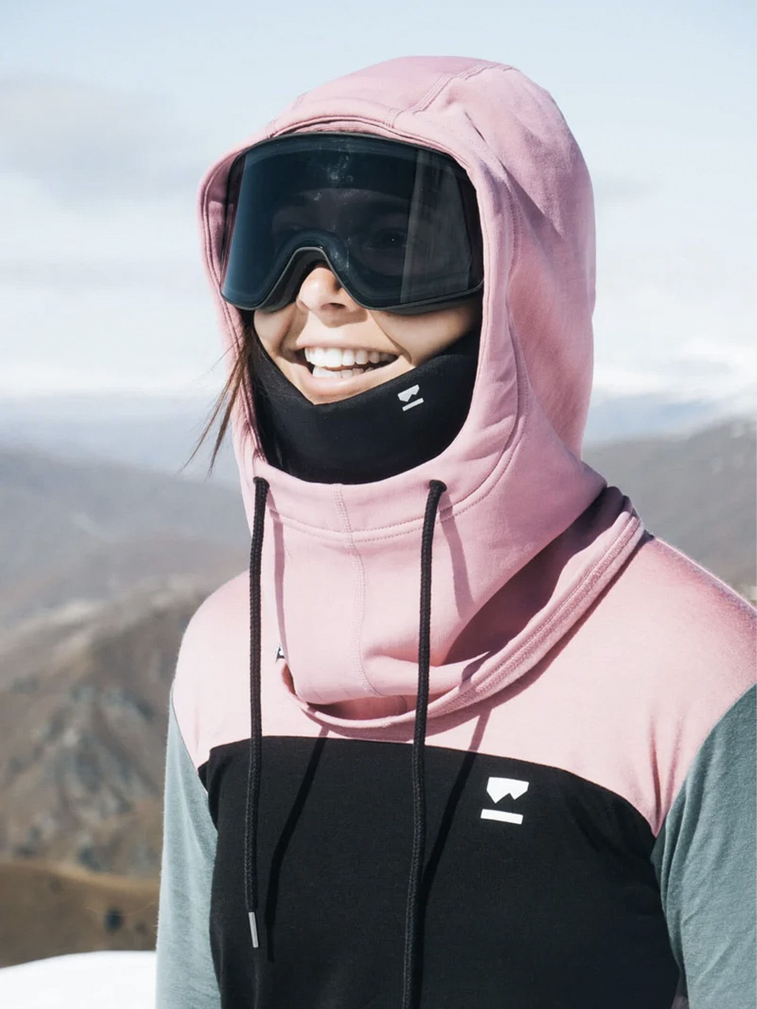 Mons Royle Decade Merino Wool Fleece Hood - Äkäslompolo